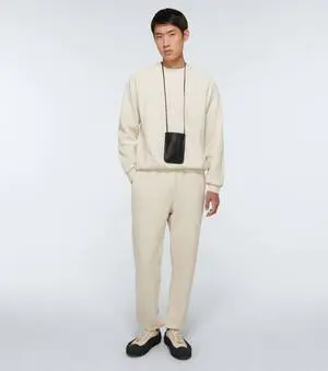 LES TIEN Classic Cotton Raglan Sweatshirt