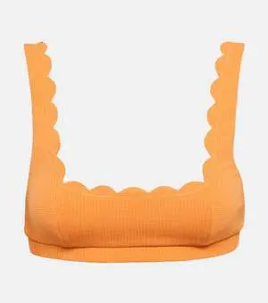 Marysia Mini Palm Springs Bikini Top - Orange