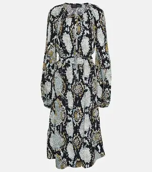 Proenza Schouler Printed Midi Dress