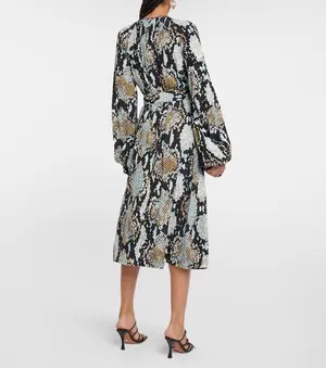 Proenza Schouler Printed Midi Dress