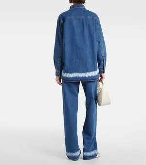 Valentino Garavani Distressed Denim Shirt