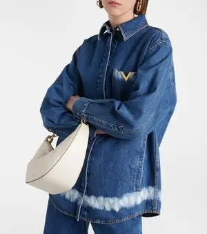 Valentino Garavani Distressed Denim Shirt