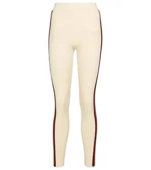 Isabel Marant Fadena Jacquard Leggings - Multicoloured