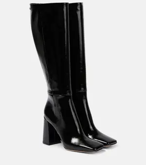 GIANVITO ROSSI Patent Leather Knee-high Boots