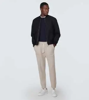 Brunello Cucinelli Cashmere Sweatpants - Beige
