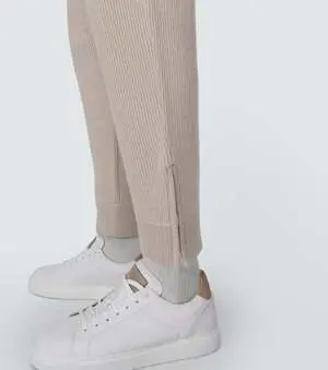 Brunello Cucinelli Cashmere Sweatpants - Beige