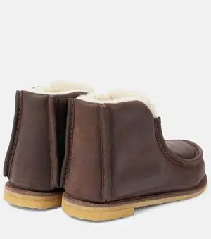 JW Anderson Suede Ankle Boots - Brown