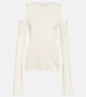 Rick Owens Cutout Virgin Wool Top