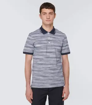 Missoni Striped Cotton Polo Shirt