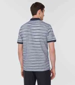 Missoni Striped Cotton Polo Shirt
