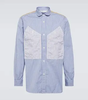 Junya Watanabe X Roy Lichtenstein Patchwork Cotton Shirt