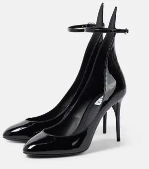 Alaïa Patent Leather Pumps - Black
