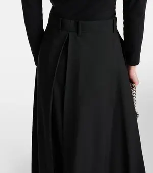 Balenciaga Wool Skirt With Pants