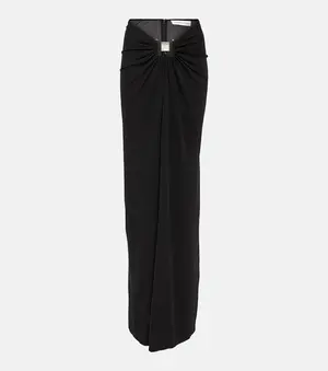 Christopher Esber Bezel Quartz Maxi Skirt