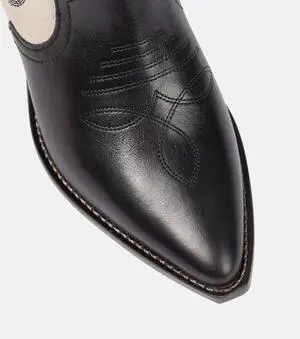 Isabel Marant Étoile Duerto Leather Cowboy Boots