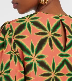Ulla Johnson Lilliana Crepe Blouse