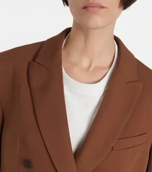 Wardrobe.NYC Double-breasted Wool Blazer