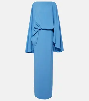 TALLER MARMO Eolia Crepe Cady Gown