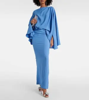 TALLER MARMO Eolia Crepe Cady Gown