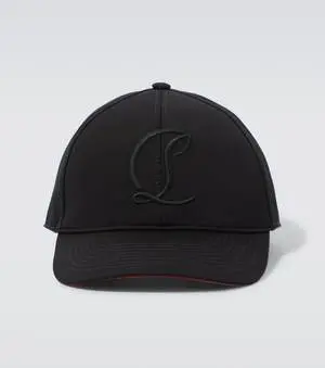 CHRISTIAN LOUBOUTIN Mooncrest Baseball Cap - Black