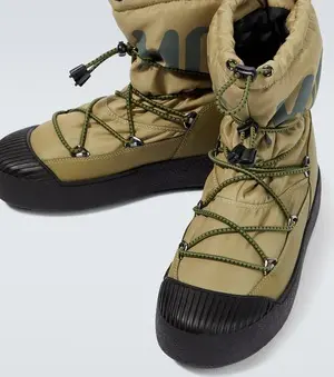 Moon Boot Logo Snow Boots - Green