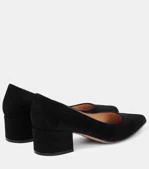 GIANVITO ROSSI Piper 45 Suede Pumps
