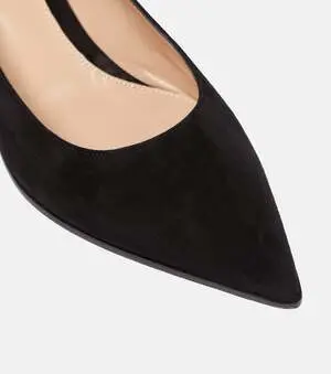 GIANVITO ROSSI Piper 45 Suede Pumps