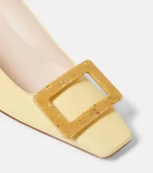 ROGER VIVIER Belle Vivier 45 Leather Pumps
