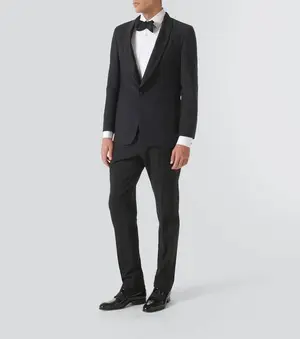 Rubinacci Wool Tuxedo - Black