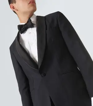 Rubinacci Wool Tuxedo - Black