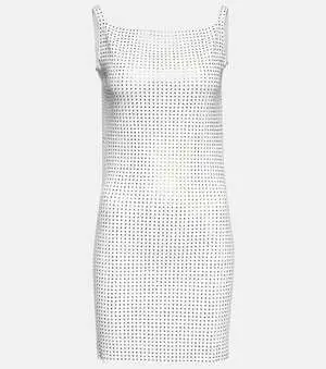 AYA MUSE Pelina Crystal-embellished Minidress