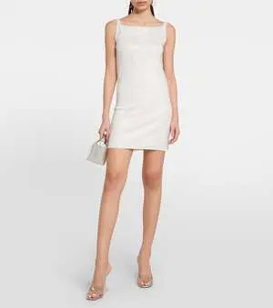 AYA MUSE Pelina Crystal-embellished Minidress