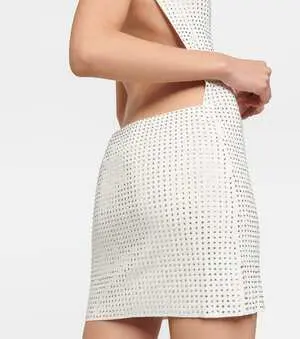AYA MUSE Pelina Crystal-embellished Minidress