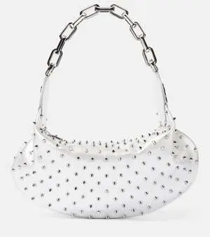 Christian Louboutin Silver Tone Shoulder Bags