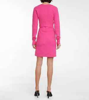 Helmut Lang Cotton-blend Pencil Skirt