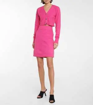 Helmut Lang Cotton-blend Pencil Skirt