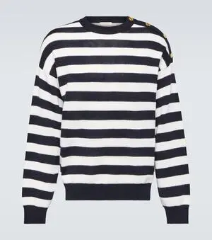 Valentino Garavani Striped Sweaters For Men