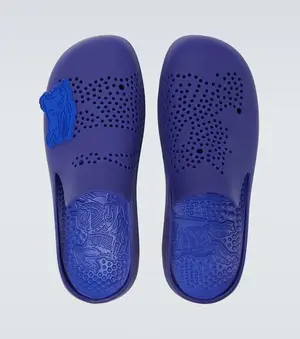 Burberry Logo Clogs