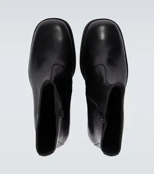 Our Legacy Camion Leather Ankle Boots