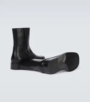 Our Legacy Camion Leather Ankle Boots