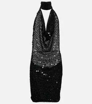 Aya Muse Halterneck Cocktail Dresses