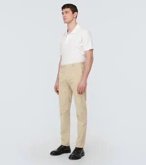 Zegna Cotton-blend Chinos