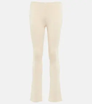 Magda Butrym Crochet High-rise Slim Pants