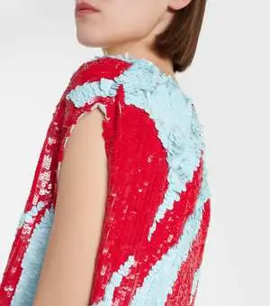 Dries Van Noten Sequined Top