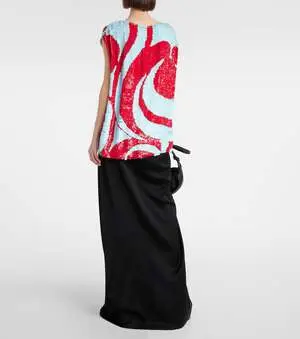 Dries Van Noten Sequined Top