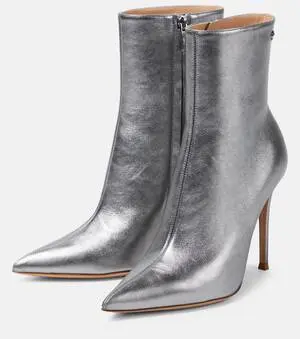 GIANVITO ROSSI Leather Ankle Boots