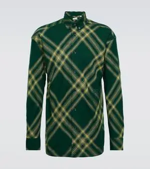 Burberry Check Wool Shirt