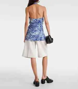 Proenza Schouler Theda Printed Top