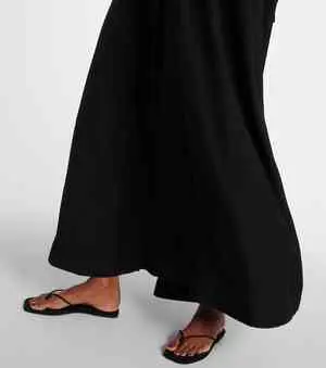 TOTEME Crepe-back Satin Maxi Dress