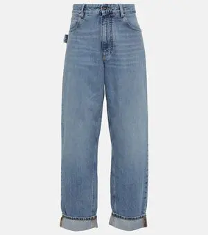 Bottega Veneta Mid-rise Straight Jeans